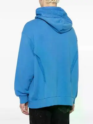 Undercover Embroidered Trim Cotton Hoodie