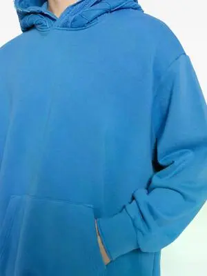 Undercover Embroidered Trim Cotton Hoodie
