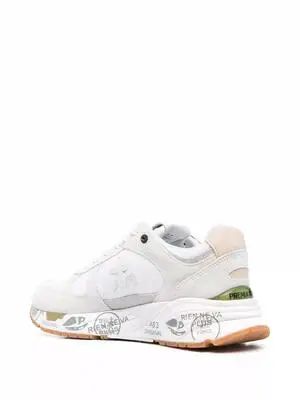 Premiata Low-top Panelled Sneakers - White