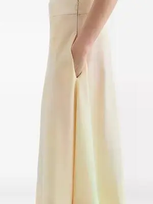 JIL SANDER Wool Asymmetric Skirt