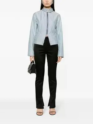 Alexander Wang Stretch-satin Tailored Legging