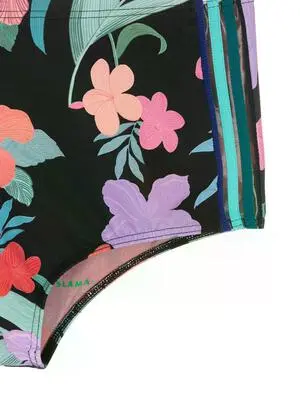 AMIR SLAMA Print Hibiscus Swimming Trunks
