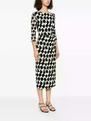 Diane Von Furstenberg Linea Midi Dress