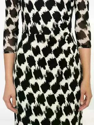 Diane Von Furstenberg Linea Midi Dress