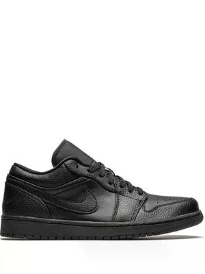 JORDAN Air 1 Low Triple Sneakers - Black