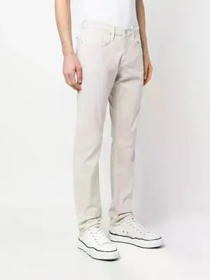 FRAME L'homme Straight-leg Trousers - Neutrals