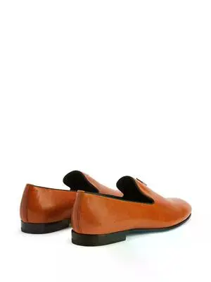 GIUSEPPE ZANOTTI G-flash Leather Loafers