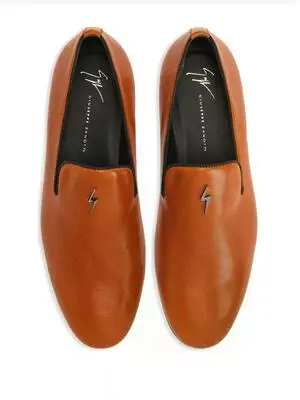GIUSEPPE ZANOTTI G-flash Leather Loafers