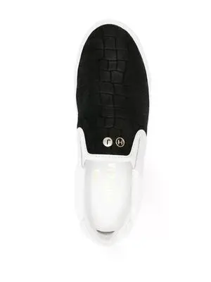 HIDE&JACK Fuji Croco Sneakers - Black