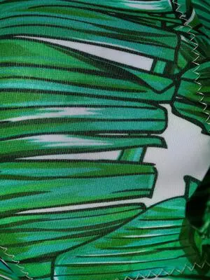 NOIRE SWIMWEAR Jungle High-waist Bikini Bottoms
