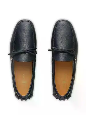 Car Shoe Grained-leather Driving Shoes