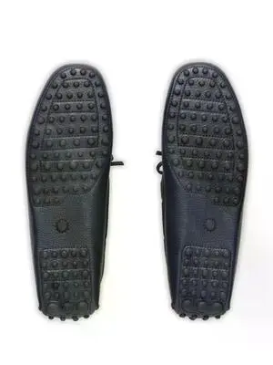 Car Shoe Grained-leather Driving Shoes