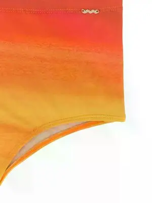 AMIR SLAMA Tie-dye Gradient Swimming Trunks