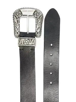 GOLDEN GOOSE Wild West Buckled Belt