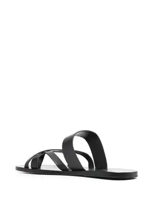 ANCIENT GREEK SANDALS Jason Cross-strap Leather Sandals