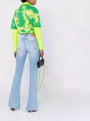 Philipp Plein High-waisted Flared Jeans