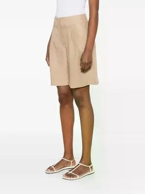 Peserico Tailored Pleated Shorts