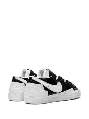 Nike X Sacai Blazer Low Patent Leather Sneakers