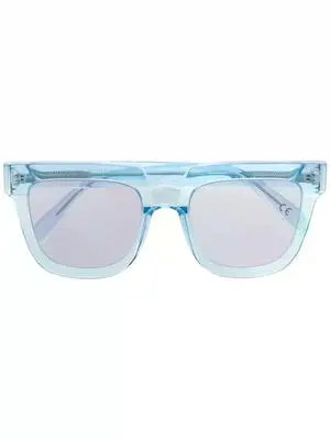 RETROSUPERFUTURE Oversized Frame Sunglasses - Blue