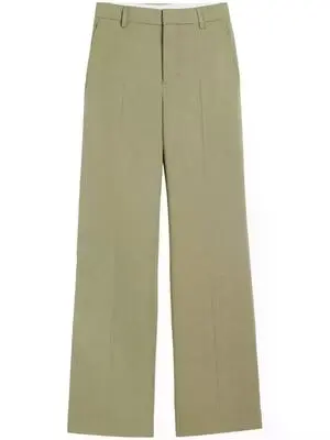 AMI Paris High-waisted Flared Trousers