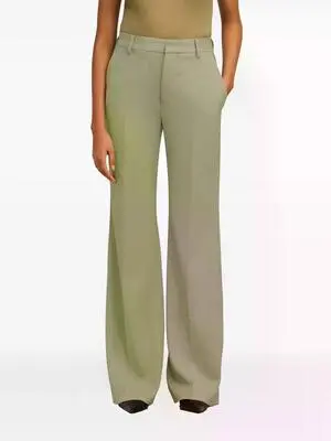 AMI Paris High-waisted Flared Trousers