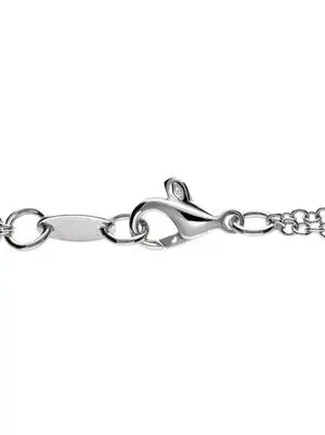 LEO PIZZO 18kt White Gold Diamond Amore Necklace