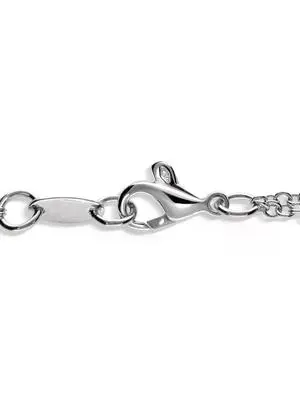 LEO PIZZO 18kt White Gold Diamond Amore Necklace