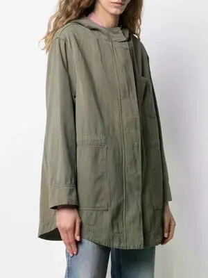 TWINSET Hooded Long-sleeve Jacket