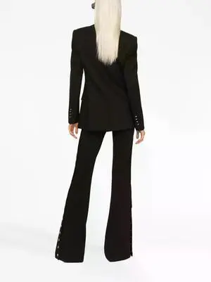 Dolce & Gabbana Button-detail Bootcut High-waisted Trousers