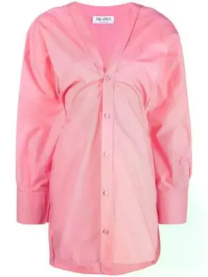 Attico V Neck Day Dresses