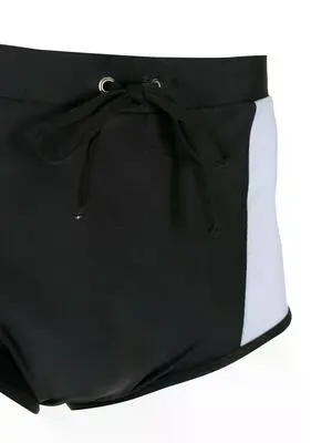 AMIR SLAMA Contrasting-panel Swim Shorts