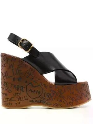 Chloé Maxime Wedged Sandals
