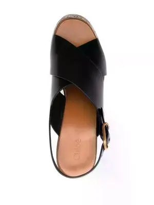 Chloé Maxime Wedged Sandals