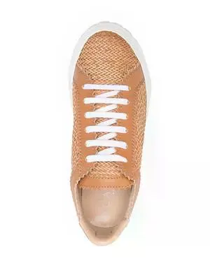 Casadei Off-road Woven Sneakers - Neutrals