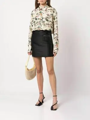 Khaite Padded Mini Skirt