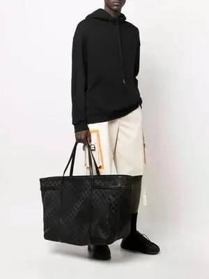 MISBHV Jacquard-monogram Tote Bag