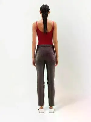 COURREGES Reedition Ribbed Tank Top - Red