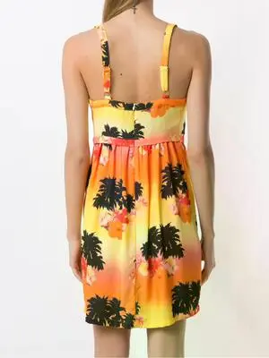AMIR SLAMA Printed Dress