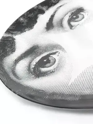 FORNASETTI Tema E Variazioni 42 Wall Plate - White