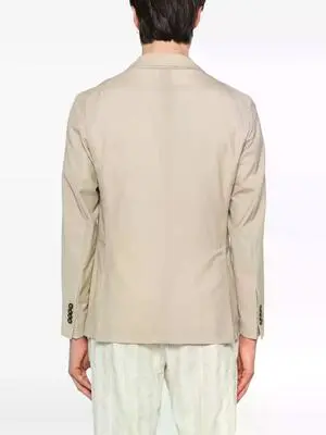 Tagliatore Single-breasted Patch-pocket Jacket - Neutrals