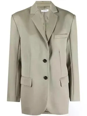 ANINE BING Quinn Wool Oversized Blazer