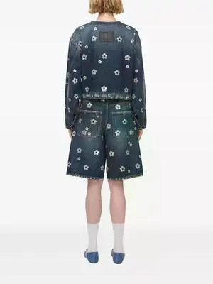 Marc Jacobs Sequin Daisy Cropped Jacket