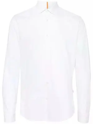 BOSS Embroidered-logo Shirt