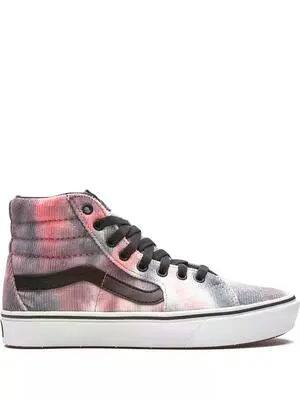 VANS Comfycush Sk8-hi Blotched Sneakers - Black