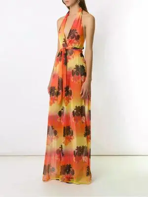 AMIR SLAMA Halter Neck Jumpsuit