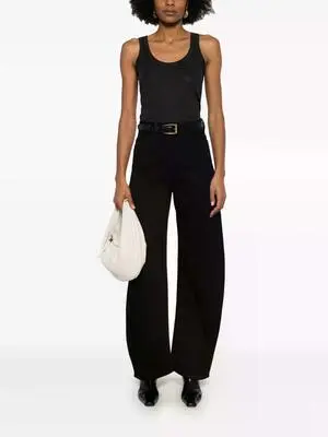 LEMAIRE Cotton Tank Top - Black