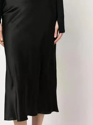 MANURI Patricia Silk Flared Skirt