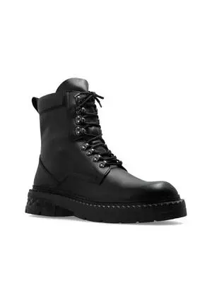 JIMMY CHOO Marlow Calf Leather Lace-up Boots