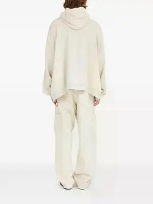 MAISON MARGIELA Cotton Drawstring Hoodie - Neutrals
