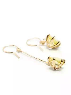 BEATRIZ PALACIOS Asymmetric-design Drop Earrings